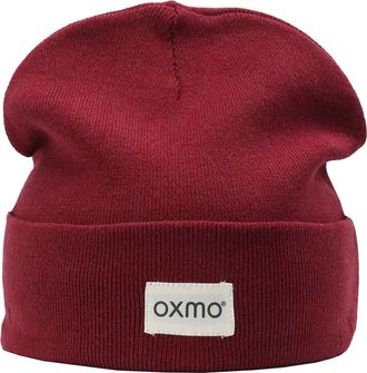 Oxmo Biene Damen Wintermütze Beanie Mütze, Größe:ONE Size, Farbe:Wine R Mel (7989853)