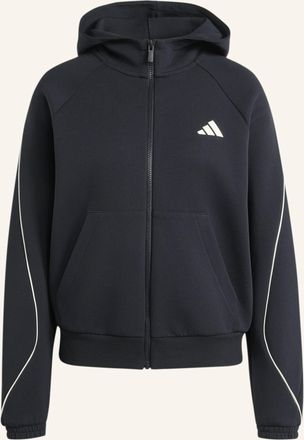 adidas Stadium Small Logo Kapuzenjacke schwarz