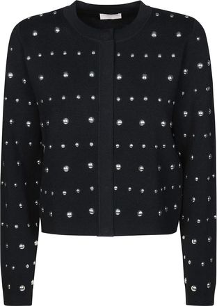 Liu Jo Femme, Pulls, Noir, Taille: 38 FR Maglia Aperta