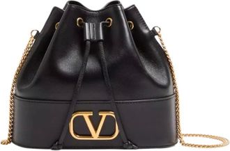 Valentino Garavani Femme, Sacs, Noir, Taille: ONE Size Mini Sac Seau VLogo Signature