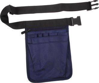 Hemoton Pflege Gürteltasche Werkzeug Organizer Pflegepersonal Bauchtasche Verstellbar für Krankenschwestern Praktisch Robustes Material Blau Portable Utility 