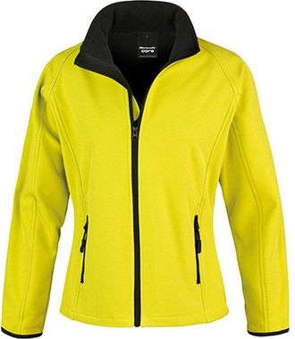 Result Damen R231f bedruckbare Softshelljacke, Damen, R231F, Navy/Navy, 2X-Large/Size 18