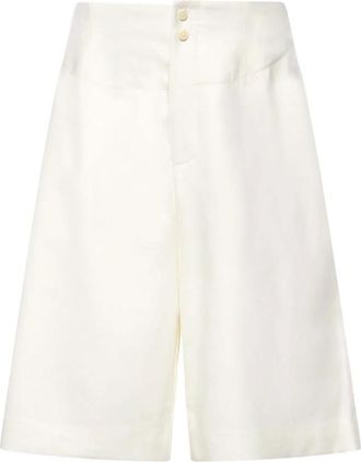 Jacquemus Homme, Shorts, Blanc, Taille: M Shorts Moisson