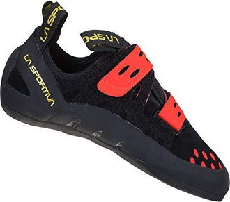 La Sportiva La Sportiva Tarantula, Chaussures de randonnée pour Homme - Multicolore - Noir/Rouge (Black Poppy), 43 EU EU