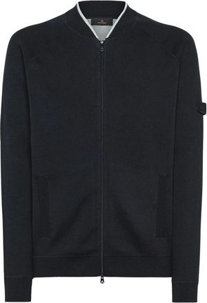 Peuterey Homme, Sweatshirts et sweats &agrave; capuche, Bleu, Taille: M Zip-throughs