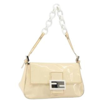 Fendi Sac &agrave; bandouli&egrave;re en toile enduite Pre-owned - Femme - Pre-owned - Beige - Taille: ONE Size