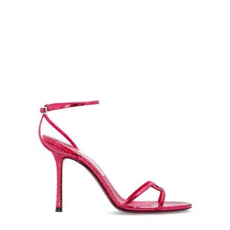 Jimmy Choo London 1998 LEO Riemchensandalen mit Absatz - - Shoes - Damen - Rosa - 36 EU