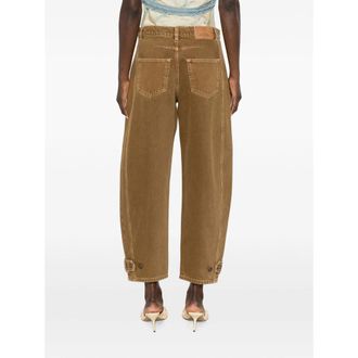 Isabel Marant Panelled Cotton Trousers - Brown