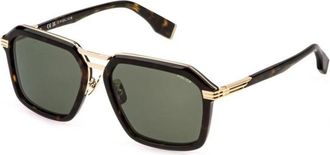 Police Homme, Accessoires, Jaune, Taille: 58 MM Splq92 Mercury 2 Lunettes de soleil