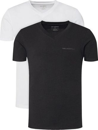 Karl Lagerfeld T-Shirt-Set A3M47006 Bunt Slim Fit