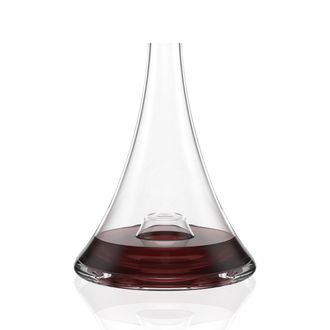 St&ouml;lzle Dekanter Erebus Vulkanos 1,5 l - Eleganter Rotwein Dekantierer f&uuml;r optimale Aromenentfaltung - Hochwertige Weinkaraffe aus mundgeblasenem Kristallglas