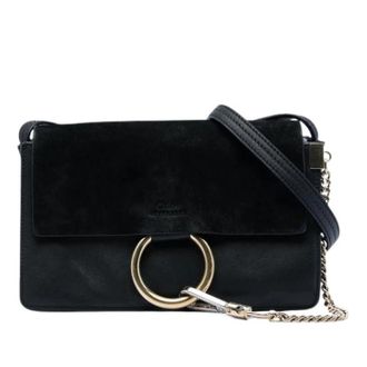 Chlo&eacute; Pre-owned Wildleder schultertasche - - Pre-owned - Damen - Schwarzk - ONE SIZE