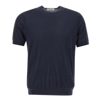 KANGRA Pull en laine vierge - Homme - Pulls - Bleu - Taille: L