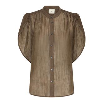 Julie Fagerholt - Heartmade Blouses & Chemises - Femme - Blouses et Chemises - Brun - Taille: 38 FR