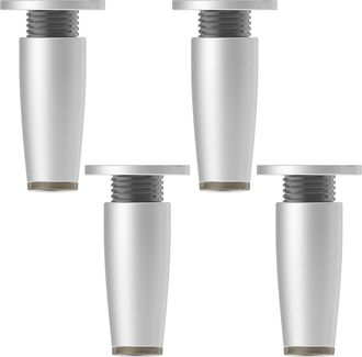 Generic M&ouml;belbeine 4er-Set, Metall Mit Schrauben Und Rutschfester Unterseite, Tischbeine, Konische Schrankf&uuml;&szlig;e Badezimmer, F&uuml;r Sofas, Couchtische, Kommodenf&uuml;&szlig;
