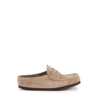Birkenstock Mocassins Naples en cuir su&eacute;d&eacute;