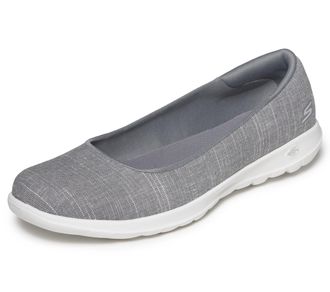 Skechers Damen On-The-go Walk Lite-Susie Ballerinas, GRAU, 35 EU