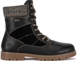 Remonte Schnürschuhe Remonte D9378-00 Schwarz