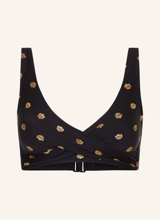 Watercult Watercult Bralette-Bikini-Top Beach Trace In Wickeloptik gold