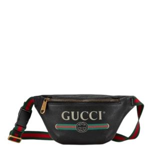 Gucci Pre-owned Logo Belt Bag - - Pre-owned - Damen - Schwarzk - ONE SIZE