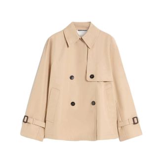 Max Mara Damen, M&auml;ntel, Beige, SGr&ouml;&szlig;e