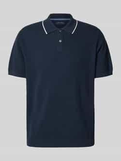 Christian Berg Regular Fit Poloshirt mit Kontrastkante