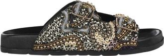 Alma En Pena Alma EN Pena, Femme, Chaussures, Multicolore, Taille: 37 EU Sandal strass boucle