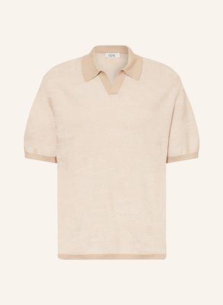 COS Cos Strick-Poloshirt beige