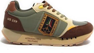 Aeronautica Baskets Green/Brown U26AR04, Vert et marron., 40 EU