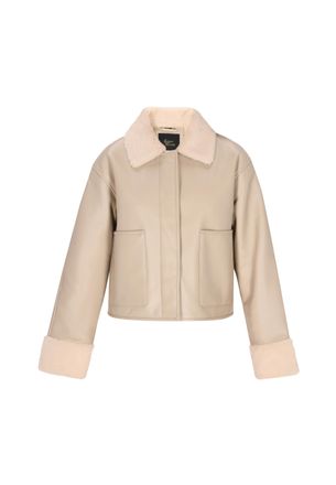 Faina Jacke Frauen Creme