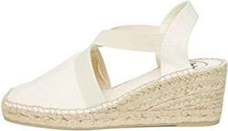 Toni Pons Espadrille Femme en Coton - TER - Ecru, 42 EU