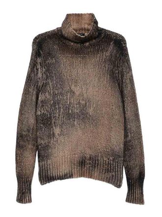 Avant Toi Pull Col Roul&eacute; - Marron