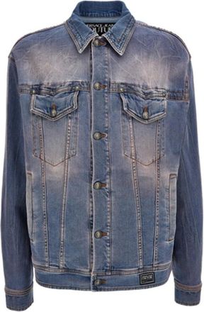 Versace Jeans Couture Homme, Vestes, Bleu, Taille: M Denim Jacket