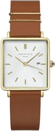 Rosefield Uhr - Damenuhr Boxy - Gr. unisize - in Braun - f&uuml;r Damen
