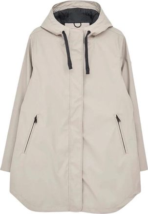 Tant&auml; Rainwear Femme, Manteaux, Beige, Taille: 44 FR Parka Snow