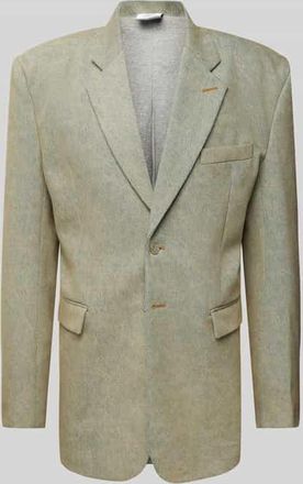 VETEMENTS Slim Fit Sakko in Denim-Optik