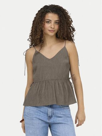 Only Top Nele 15370325 Dunkelbeige Regular Fit