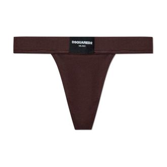 Dsquared2 Femme, Sous-vêtements, Brun, Taille: 44 FR Cordes avec logo