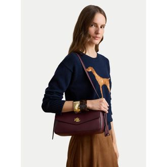 Lauren Ralph Lauren Handtasche LAUREN RALPH LAUREN 431P16684004 Dunkelrot