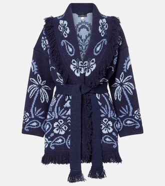 Alanui Cardigan Glimpse Of Eden