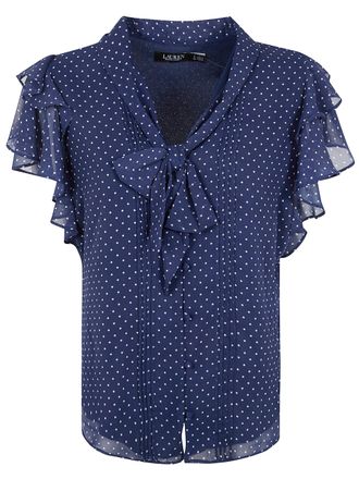 Ralph Lauren Prugan Short Sleeve Blouse