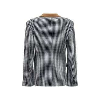 Tom Ford Womens Multicolor Cashmere Full-Length Jacket Clothing