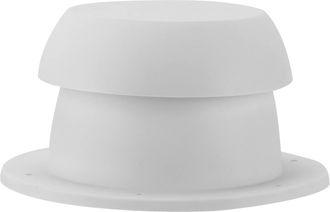 ZJchao Wohnmobil-Entl&uuml;ftungsabdeckung, Marine-Auspuff-Entl&uuml;ftungskappe, Oben Montierte Auslass-Entl&uuml;ftungskappe, ABS, wei&szlig;, 13,8 X 7,1 X 7,9 cm, mit Regensic