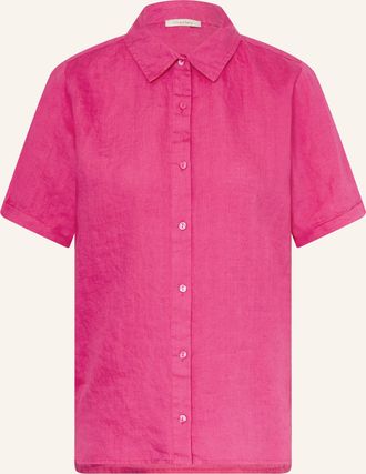 Lilienfels Lilienfels Hemdbluse Aus Leinen pink