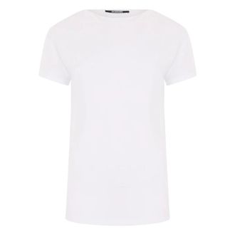 Jacquemus T-Shirt mit kurzen &Auml;rmeln - - Tops - Damen - Wei&szlig; - L