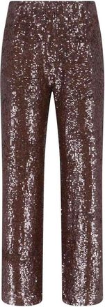 P.A.R.O.S.H. P. A.R. O.S. H. Pantalons D&eacute;contract&eacute;s - Marron
