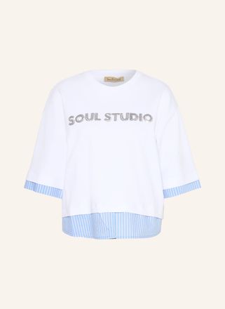 Smith & Soul T-Shirt Mit Pailletten weiss