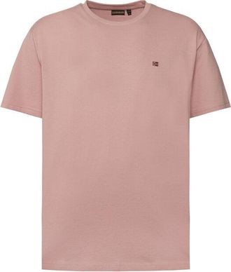 Napapijri T-Shirt Salis NP0A4H8D Rosa Regular Fit