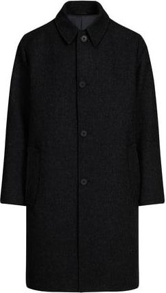 Saison 1865 Manteau long boutonn&eacute; en laine