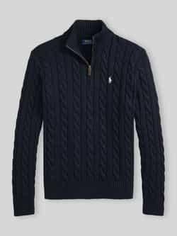 Polo Ralph Lauren Relaxed Fit Troyer aus reiner Baumwolle